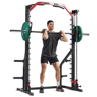 Sunny Health & Fitness Premium Squat Smith Machine - 3 in 1 ...