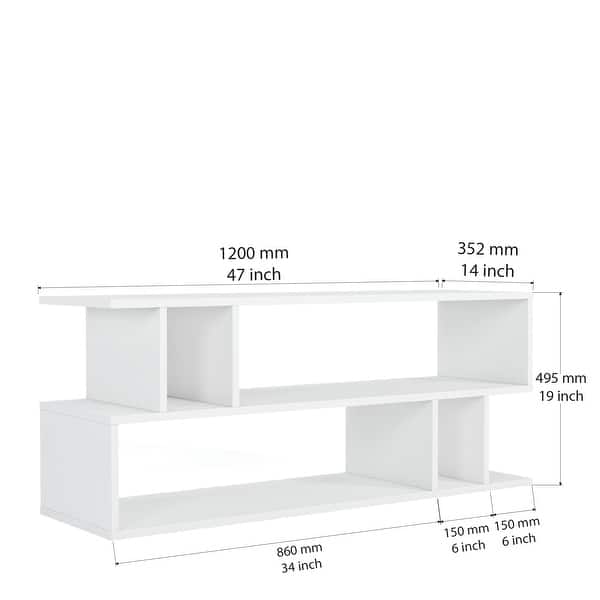 Piramide 47" TV Stand for TVs up to 55" - 47 inches in width - Bed Bath ...