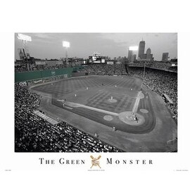 ''The Green Monster: Fenway Park'' by Anon Stadiums Art Print (16 x 20 ...