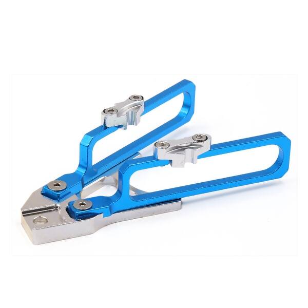 Blue Metal Motorcycle Speedometer Brake Wire Cable Guide Holder Bracket Clamp - Bed Bath ...