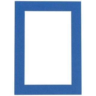 16x20 Mat Bevel Cut for 14x16 Photos - Acid Free Royal Blue Precut ...