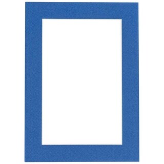 16x22 Mat Bevel Cut for 12x20 Photos - Acid Free Royal Blue Precut ...
