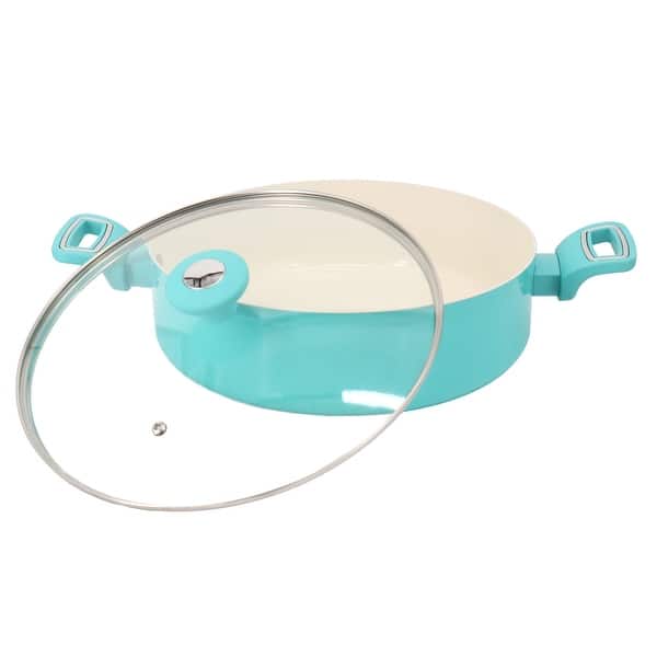 Martha Stewart Everyday Rexford 5 Quart Ceramic Nonstick Aluminum ...