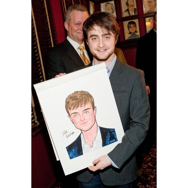 Daniel Radcliffe Inside For Daniel Radcliffe Caricature Unveiled At ...