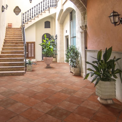 Merola Tile Manises Decor Cuero 13-1/8" x 13-1/8" Ceramic Floor and ...