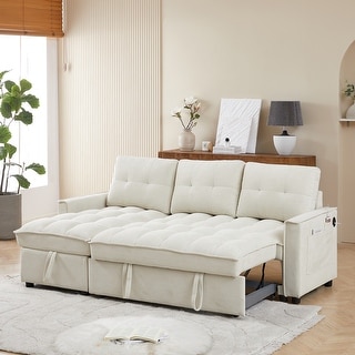 Reversible Sofa Bed with Storage and Triple Conversion - Bed Bath ...