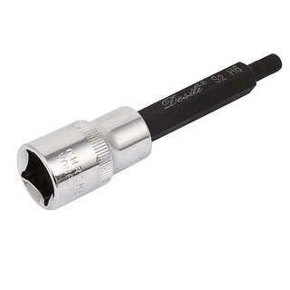 H6 6mm Hex Tip Screwdriver Link 1/2 Square Mechanic Drive Socket - Bed ...
