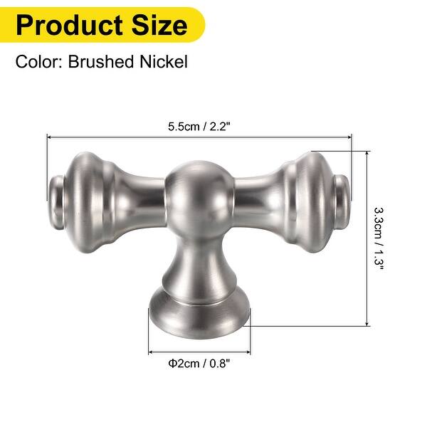 door knobs brushed nickel