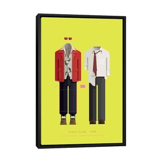 iCanvas "Fight Club" by Fred Birchal Framed Canvas Print - Bed Bath ...