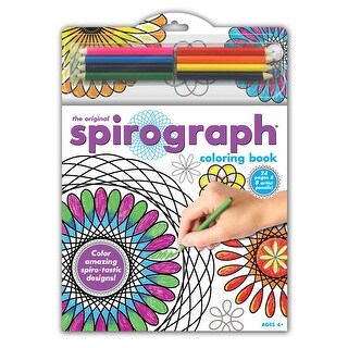 Spirograph Coloring Book & Pencils Kit - multi - Bed Bath & Beyond ...