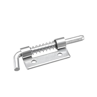Spring Latch, 2.2 Inch Right-handed Zinc Plated Barrel Bolt Lock ...