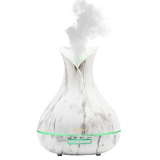 White Marble Ultrasonic Aroma Diffuser (300 mL) - Bed Bath & Beyond - 37244111