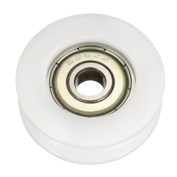 3mm Deep Metal V Groove Guide Bearing Pulley Rail Ball Wheel 6x30x10mm ...