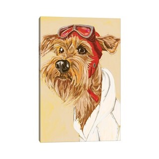 iCanvas "Racing Driver Dog" by Raissa Spinola Canvas Print - Bed Bath ...