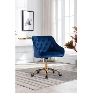 Swivel Shell Chair for Living Room with Casters & Adjustable Lift Seat ...