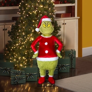 4ft Life-Size Animated KD-Fuzzy Grinch-Dr. Seuss - Bed Bath & Beyond ...