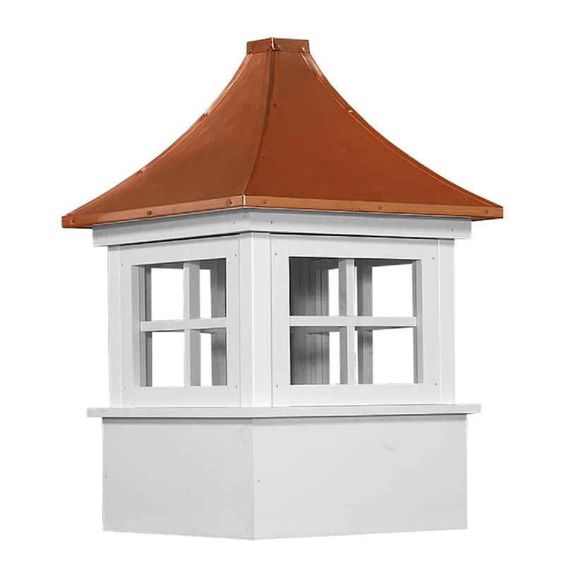 Classic Series Carlisle Vinyl Cupola - Overstock - 32943497