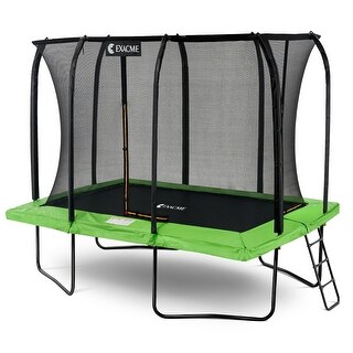 Exacme Double Entry Rectangle Trampoline for Kids and Adults, with ...