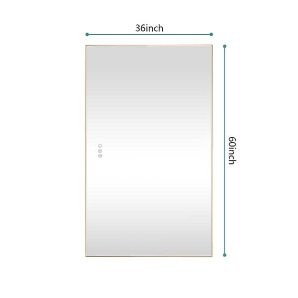 Mirror Full Length Floor Mirror Free Standing Dressing Mirror - 36x60 ...