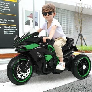 12V 7A Electric Children Riding Toy, Electric Motorcycle With Flashing ...