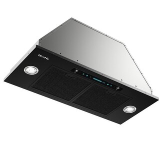 Tieasy Range Hood Insert 30" / 36" 600CFM Stainless Steel Built-in Vent ...