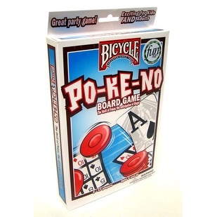 The Original Pokeno White Card Game by Bicycle - Multi-Color - Bed Bath ...