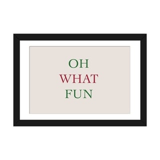 iCanvas "Oh What Fun" by Angela Nickeas - Bed Bath & Beyond - 37449800