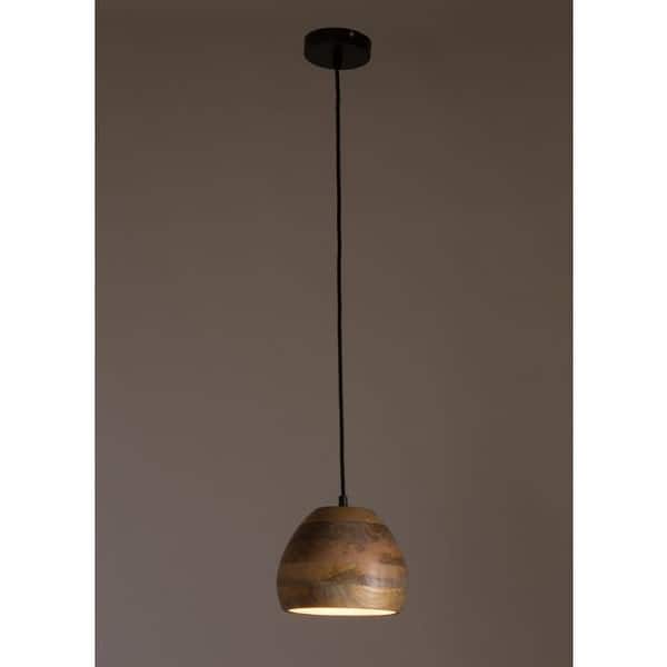 Dutchbone Woody Natural Round Drop Pendant Lamp - Bed Bath & Beyond ...