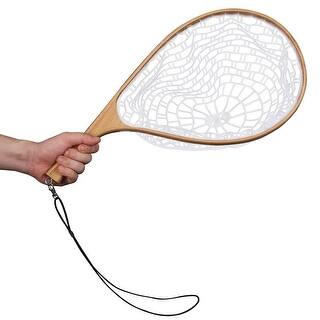 Fly Fishing Net for Trout, Fly Fishing Landing Net, Wooden Handle Catch ...