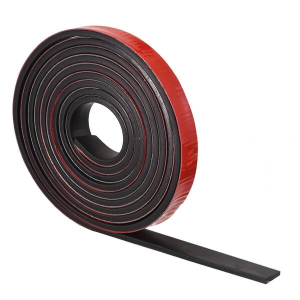 Neoprene Sheets Rolls, Adhesive Back Solid Rubber Strips 1/4"Tx0.39 ...