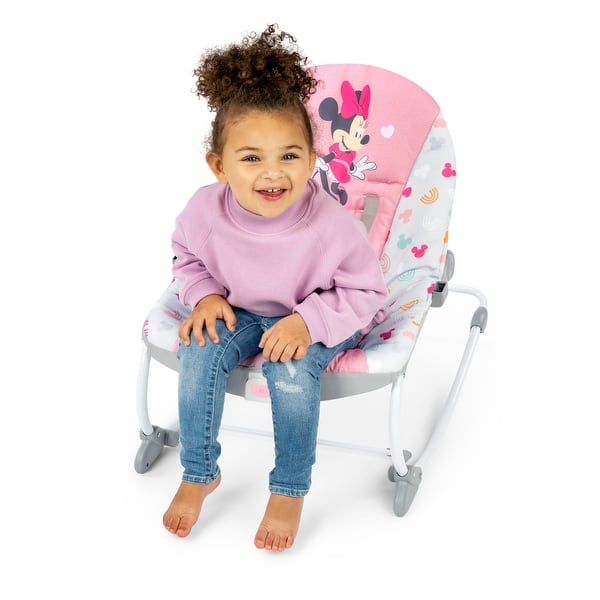 Disney Baby MINNIE MOUSE Infant to Toddler Rocker & Seat with ...