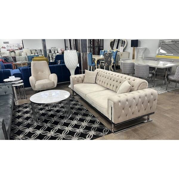 Rolex Modern Comfortable 3 Seat Sofa For Living Room - Bed Bath ...