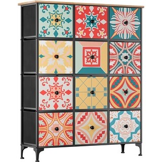 Dresser for Bedroom 12 Drawer Dressers & Chests of Drawers Tall Large ...
