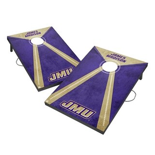 James Madison University JMU Dukes Tailgate Size 2x3 LED Cornhole ...