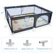 71" * 59" Baby Playard Cloth Playpen Removable Enclosures For Indoor ...