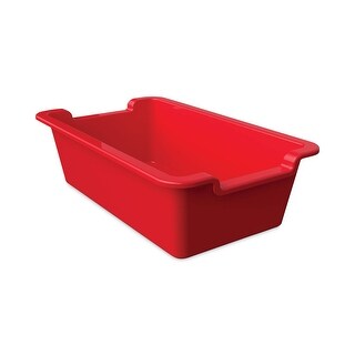 Antimicrobial Rectangle Storage Bin, Red - Bed Bath & Beyond - 36529848