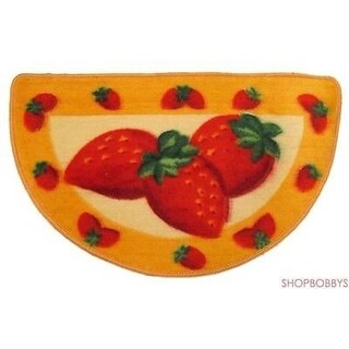 Strawberry Non-Slip Kitchen Slice Mat, 29x17 Inches - 29x17 Inches ...
