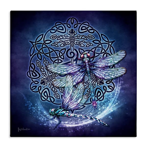 celtic dragonfly design