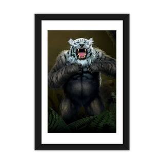 iCanvas "Tigerilla White Tiger" by Vincent Hie - Bed Bath & Beyond ...