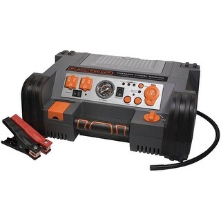 Portable Power Station Jump Starter, 1200 Peak Amps, 500W Inverter, 120 ...