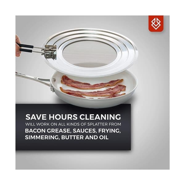 Splatter Screen Splash Guard for Kitchen Frying Pan - Bed Bath & Beyond ...