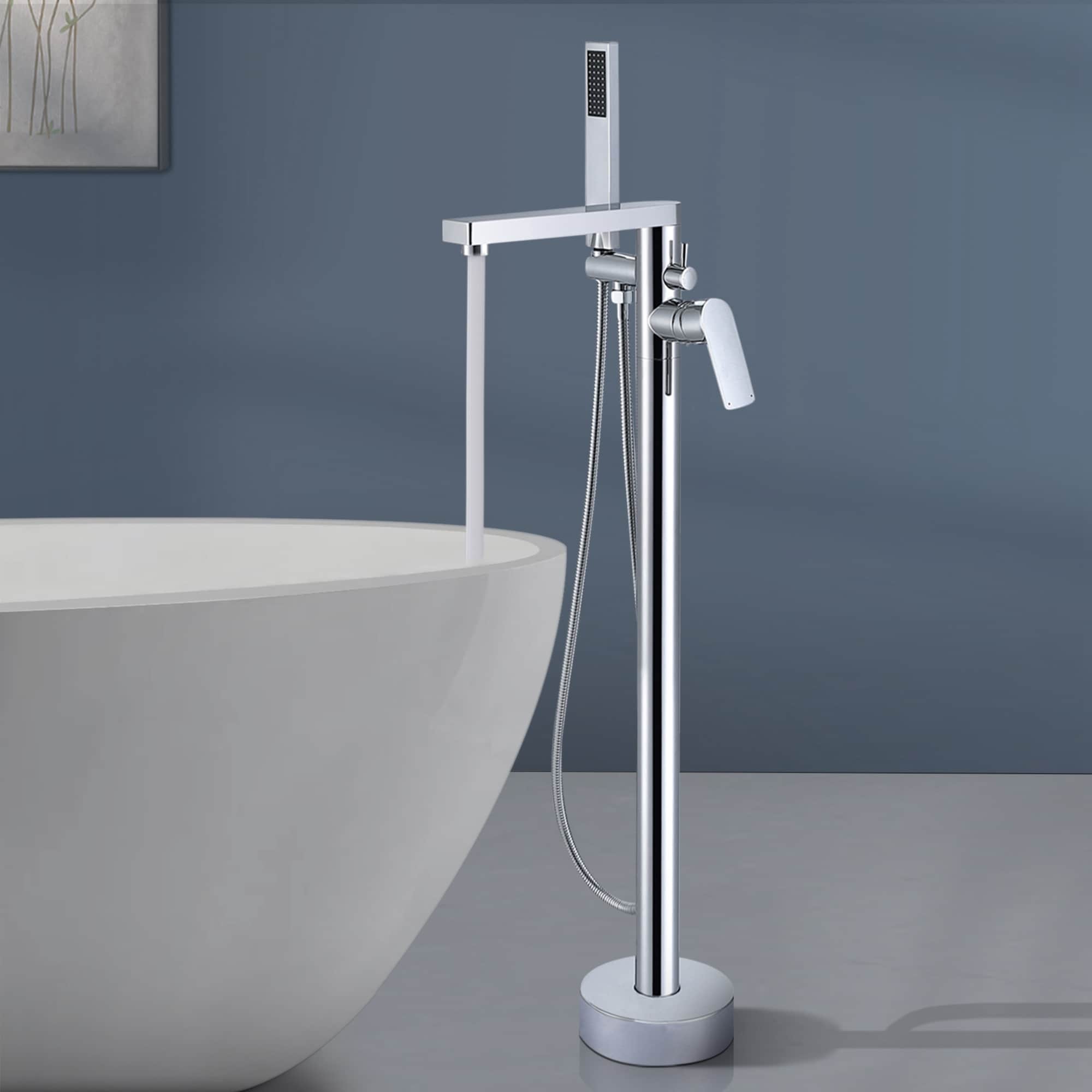 Topcraft Classical Freestanding Bathtub Faucet with Handheld Shower ...