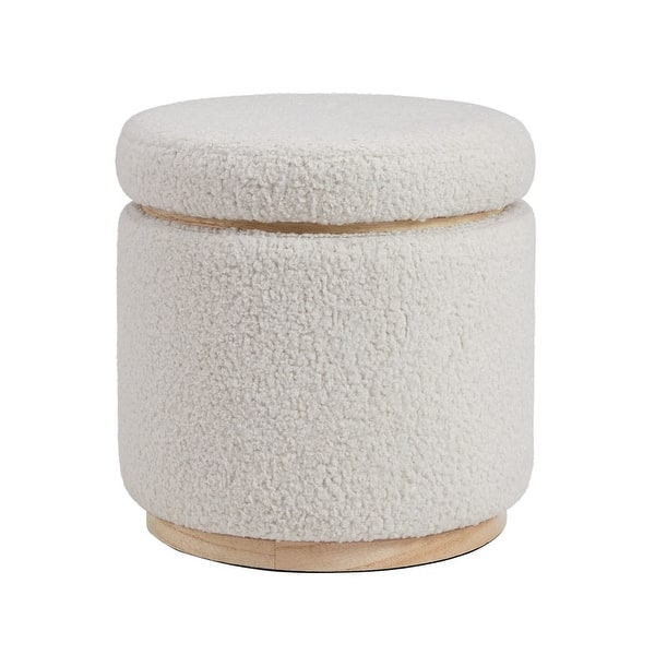 Rue Sherpa Storage Ottoman - On Sale - Bed Bath & Beyond - 32490758