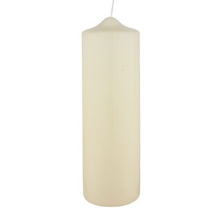 A Ivory Pillar Candles (Set Of 12) - Bed Bath & Beyond - 36879712