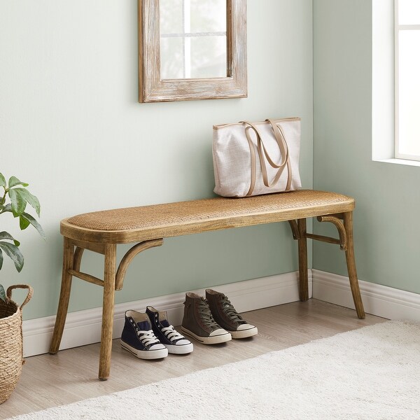 Bernsley Bentwood Rattan Dining Bench On Sale Bed Bath Beyond 36415758