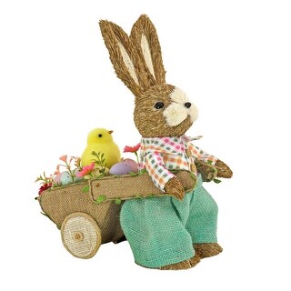 14" Easter Bunny Pulling Wagon - 14 in - Bed Bath & Beyond - 35425616