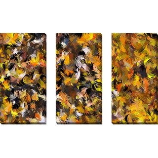 "Acts 2 3 Tongues of Fire" by Mark Lawrence 3 Piece Set on Canvas - Bed ...