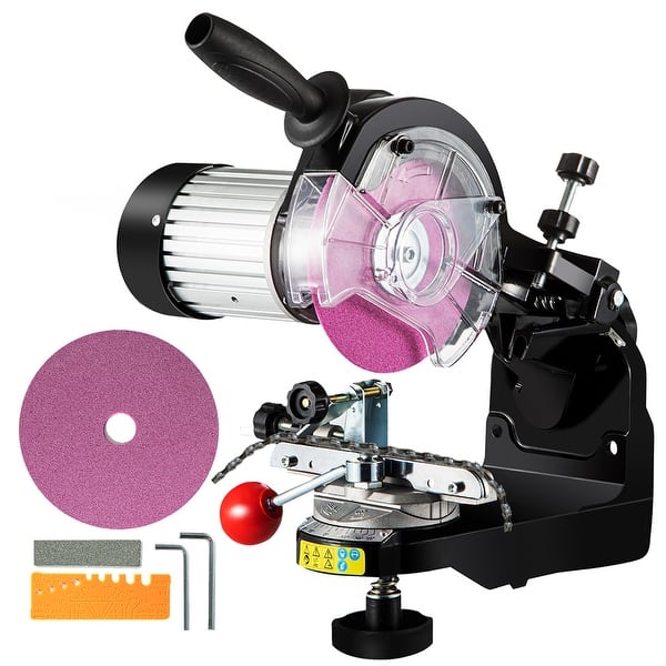 VEVOR Chainsaw Chain Grinder 230W Multi-Angle Teeth Sharpener 2 ...