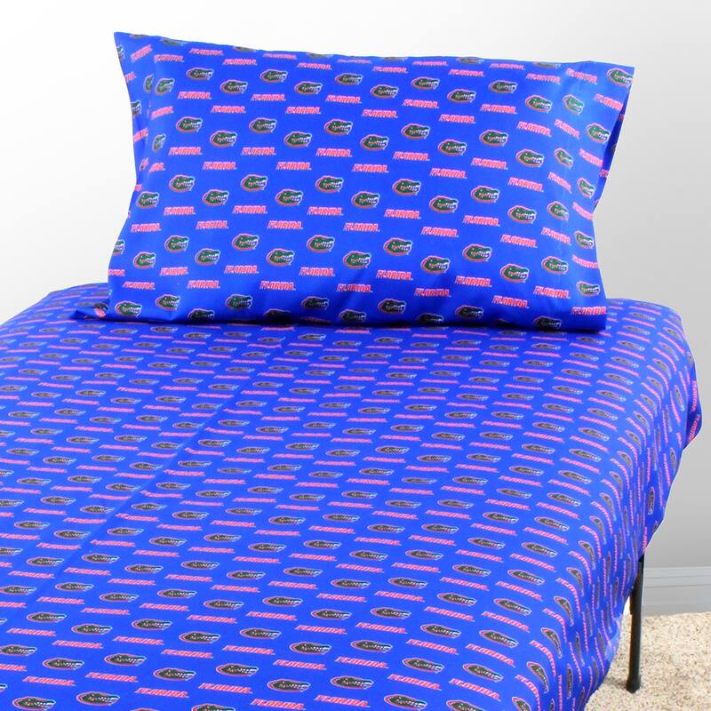 Florida Gators Sheet Set Choose Your Size - Overstock - 18794012
