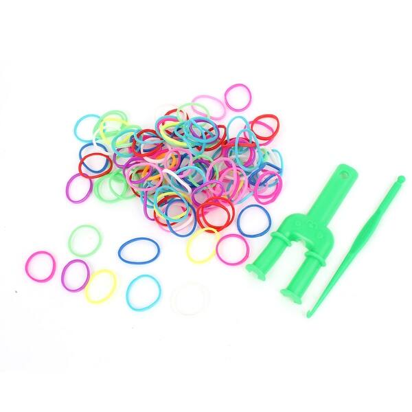 Creative DIY Assorted Color Stretchy Rainbow Loom Bands - Bed Bath ...